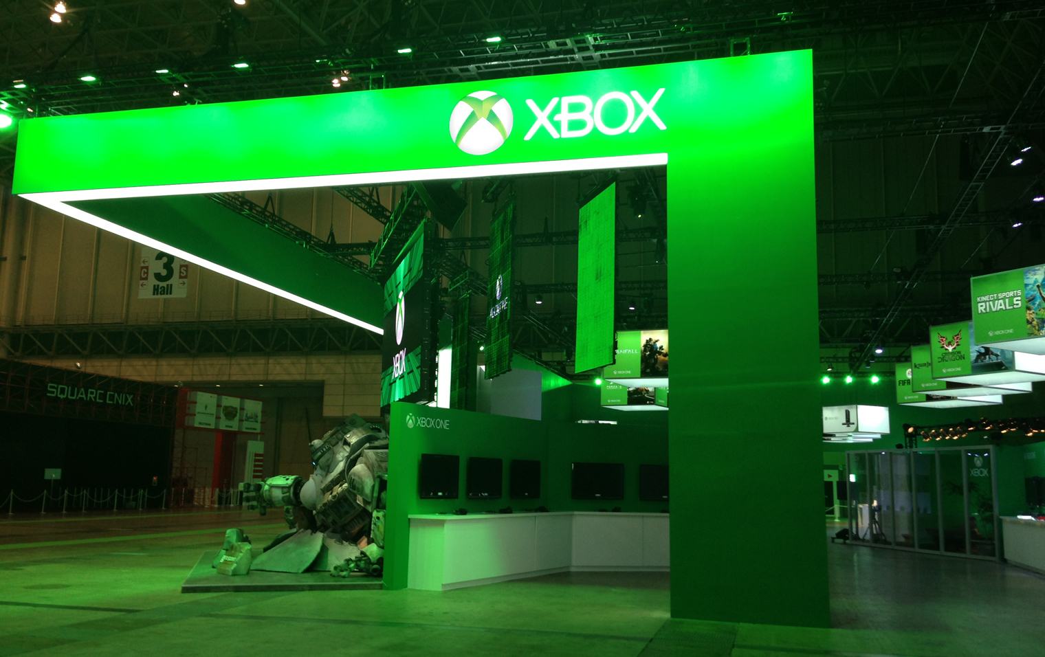 TOKYO GAME SHOW 2013 Microsoft Xbox Booth | Propeller & Co.