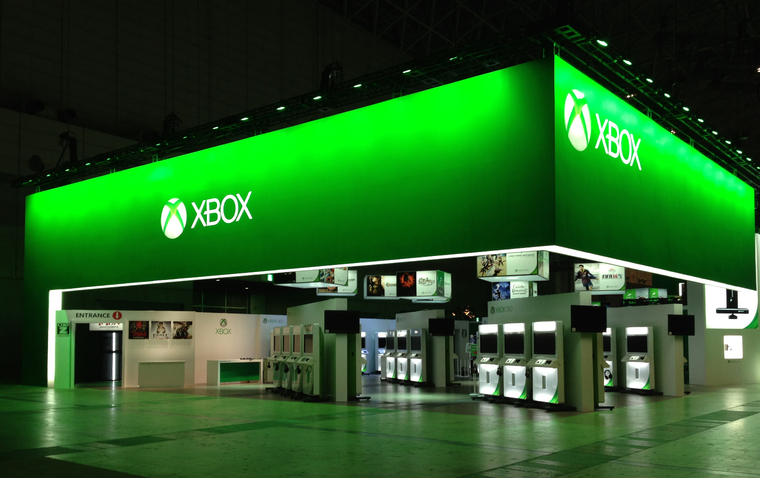 TOKYO GAME SHOW 2013 Microsoft Xbox Booth | Propeller & Co.